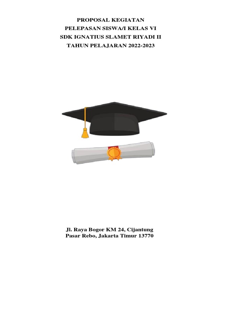 Proposal Pelepasan Kelas 6 TP 22-23 | PDF