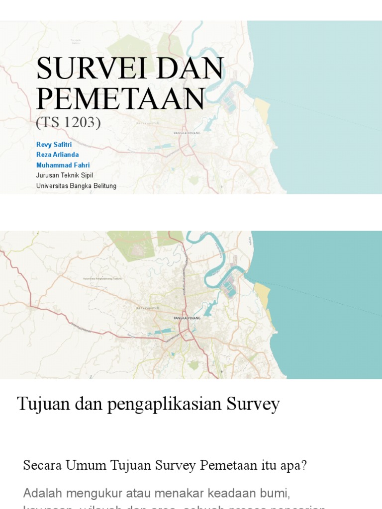 M3. M4. Survey Pemetaan - Tujuan, Tahapan, Sejarah, Jenis, Dan Sistem ...