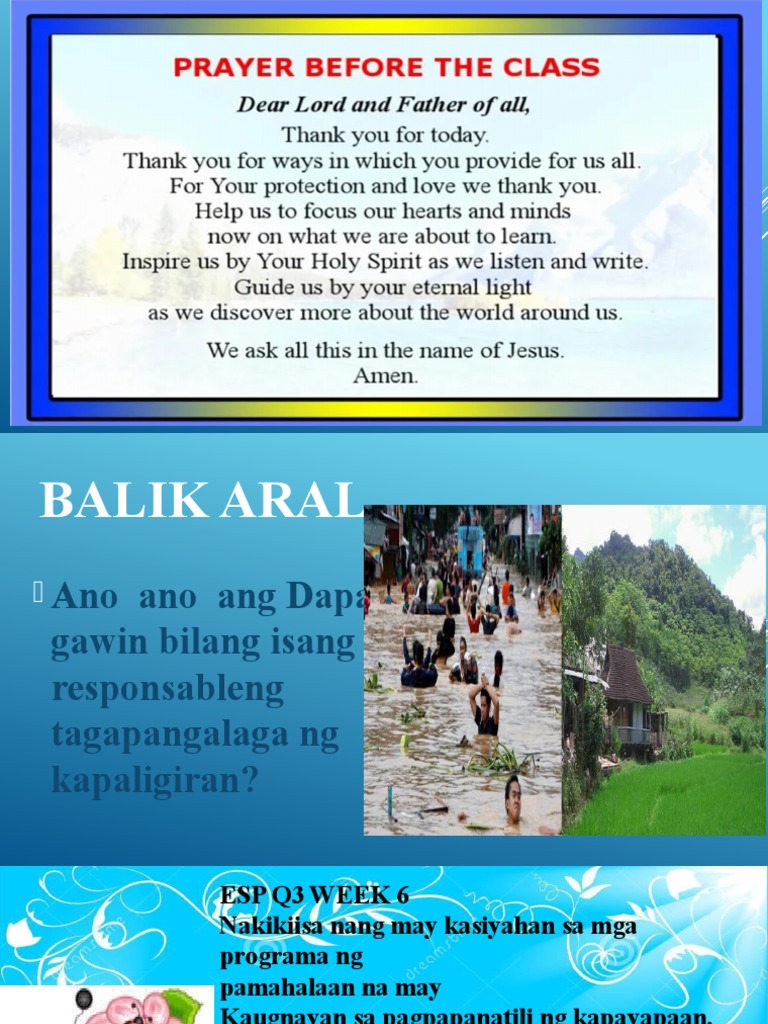 ESP 5 PPT Q3 W6 - Nakikiisa Sa Mga Programa NG Pamahalaan Na May ...