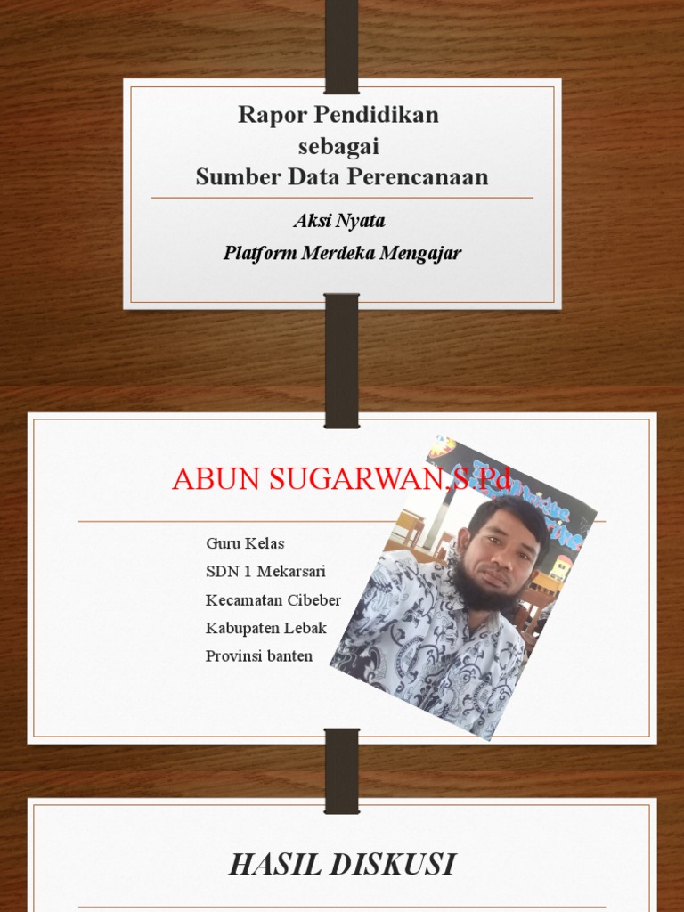 Rapor Pendidikan | PDF