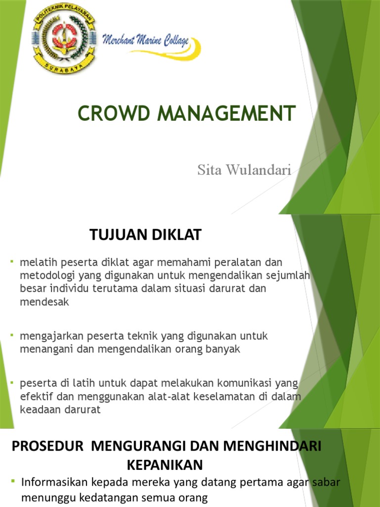 Crowd Management | PDF