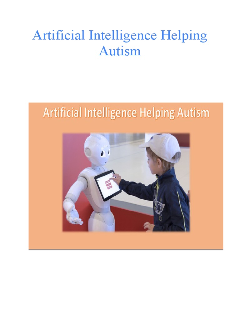 Artificial Intelligence Helping Autism | PDF | Autism Spectrum ...