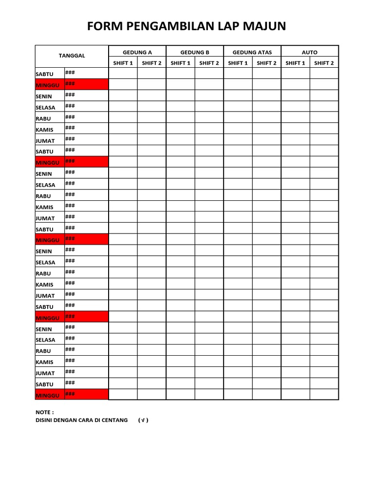 Form Lap Majun | PDF