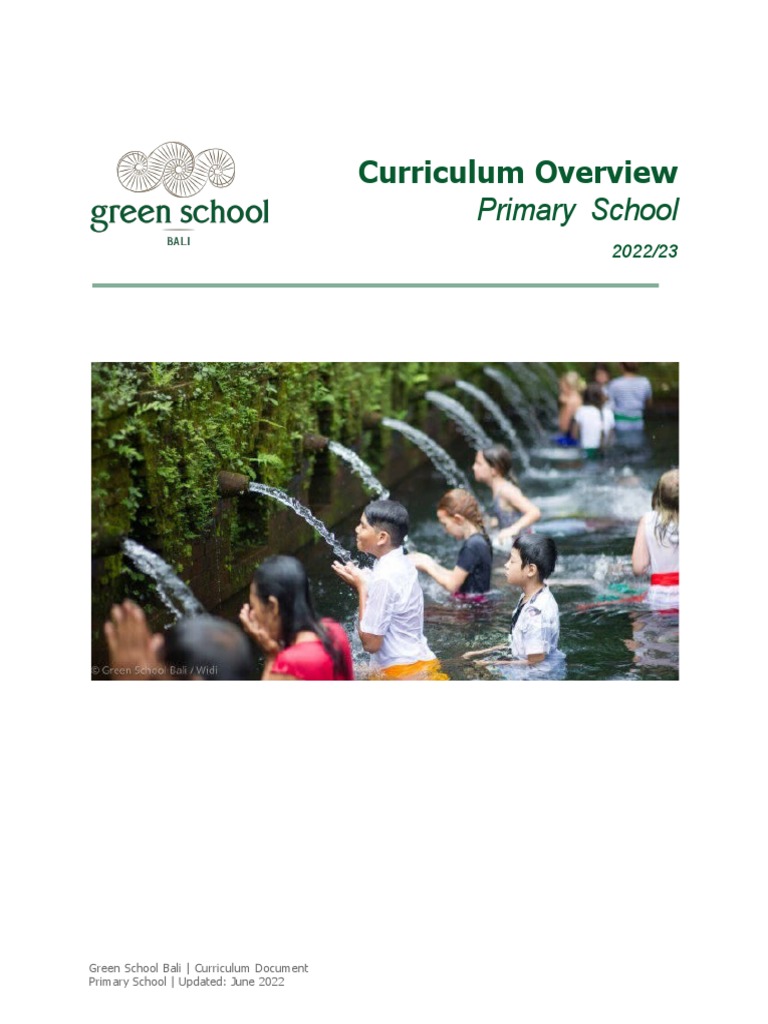 Green School Primary School Curriculum Overview 2022 2023 | PDF ...