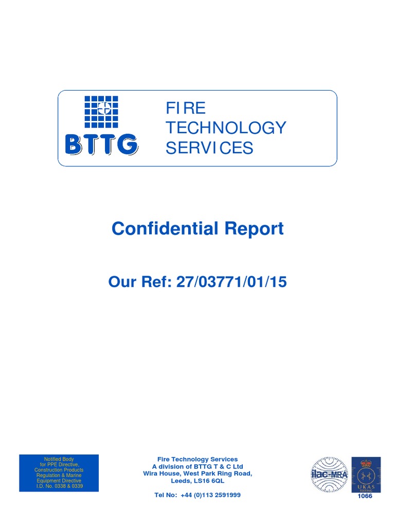 BS 476 Class 1 Class 0 BioClad | PDF | Temperature