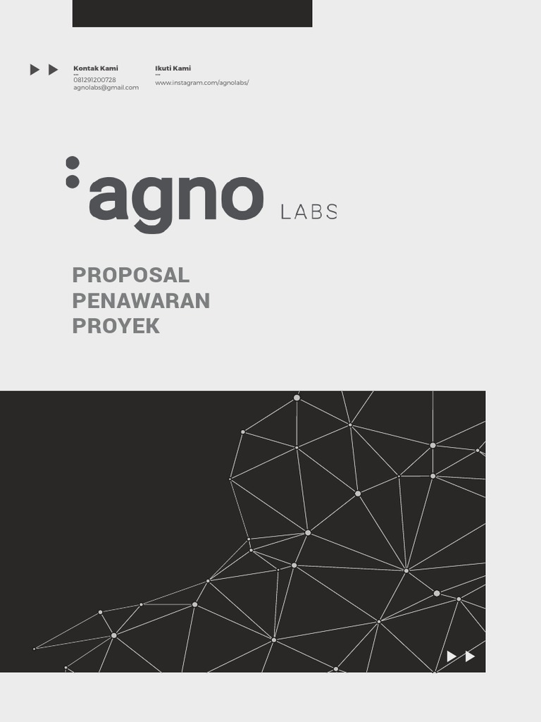 Proposal - AgnoLabs - Bapak Iman | PDF