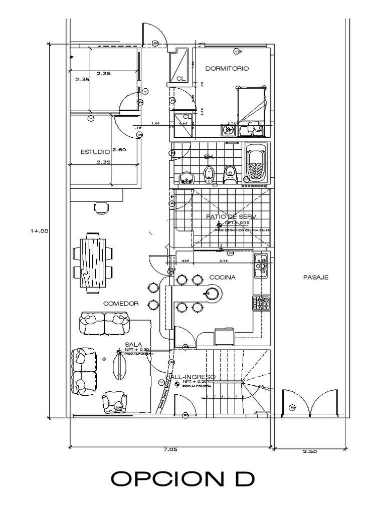 Arquitectura Planta - Model D | PDF