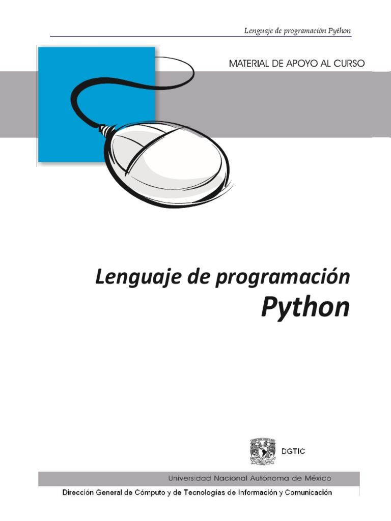 Manual Python | PDF | Python (lenguaje de programación) | Programacion ...