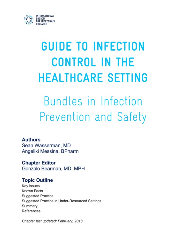 Infection Control Bundles in Healthcare | PDF | Health Sciences ...