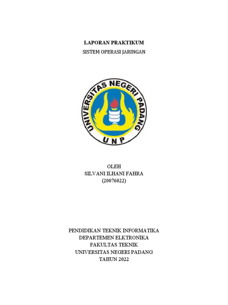 Laporan FTP Server - Silvani Ilhani Fahira (20076022) | PDF