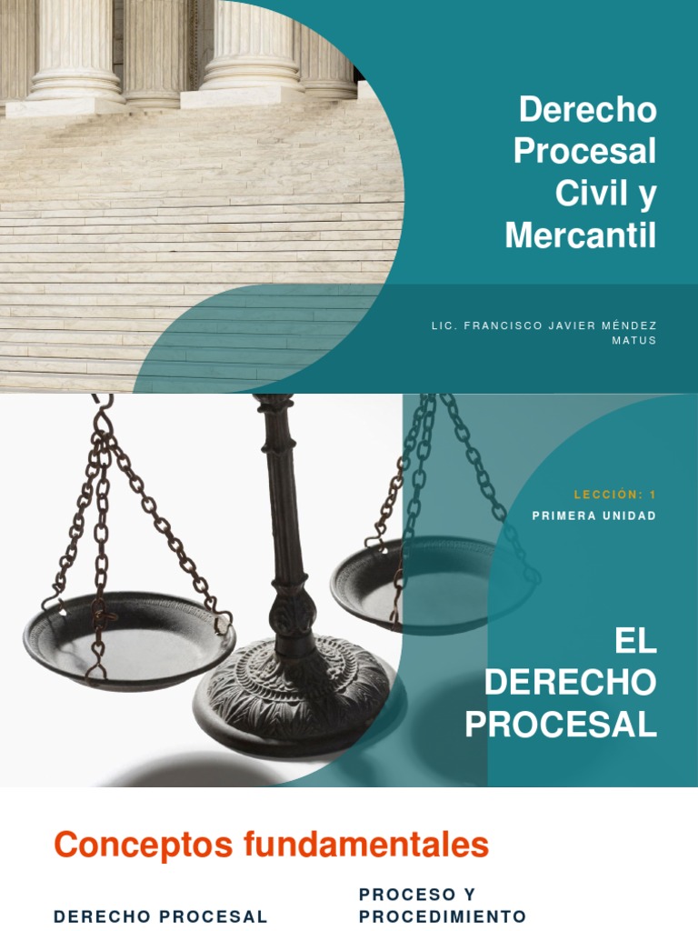 Derecho Procesal Civil y Mercantil: Lic. Francisco Javier Méndez Matus ...