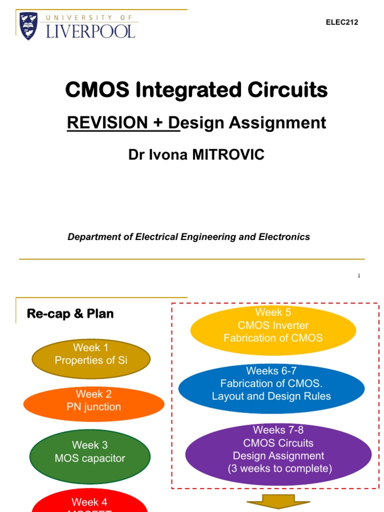 ELEC212 Revision+Design+Assignment | PDF | Cmos | Electronic Circuits