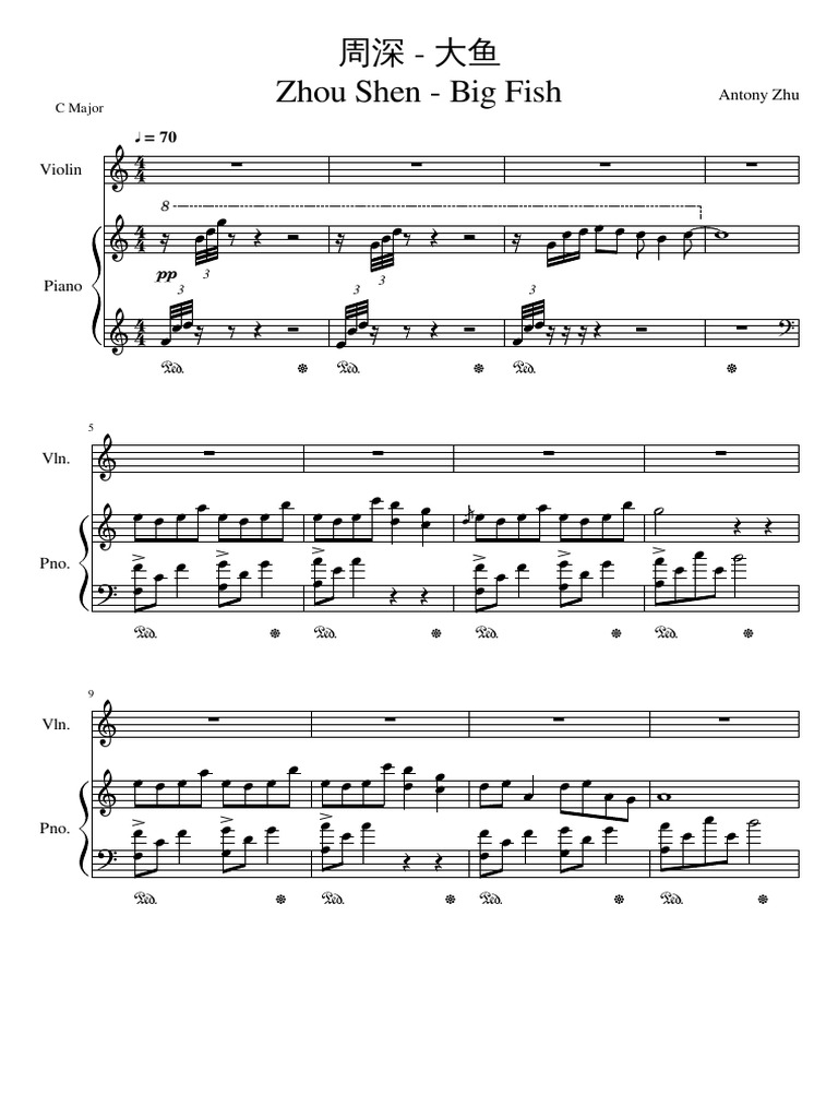 Zhou Shen - Big Fish | PDF
