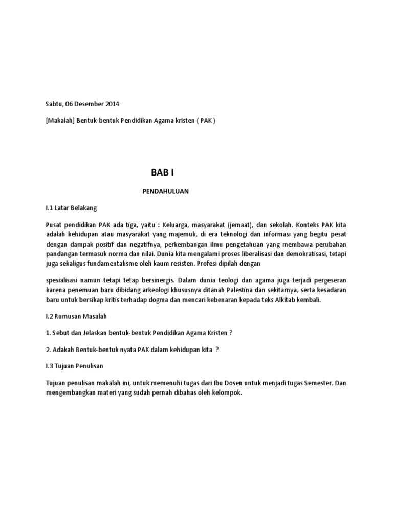 Makalah Agama Mona | PDF