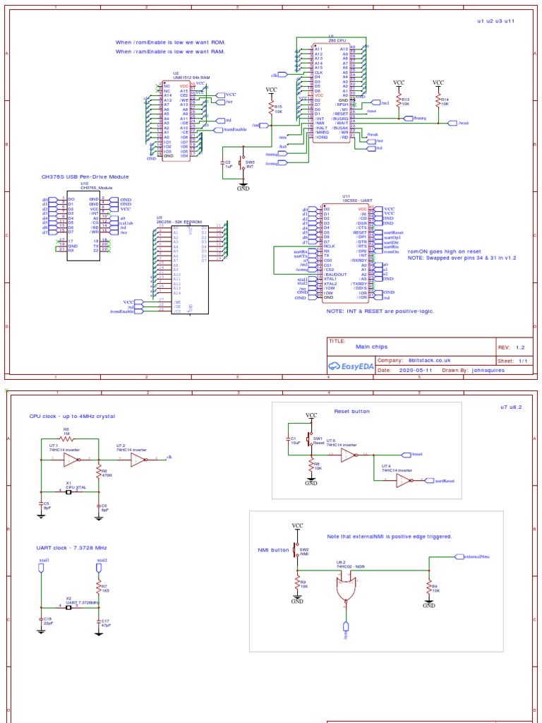 Schematic_Z80-playground_v_1_2 | PDF | International Organization For ...