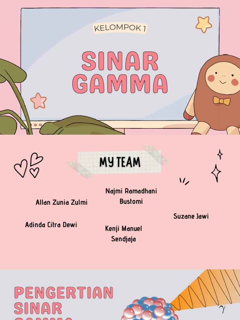 Fisika - Sinar Gamma - Kelompok 1 | PDF