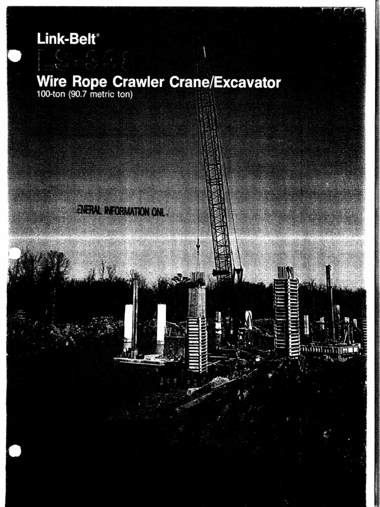 Linkbelt 90T LS 338b | PDF