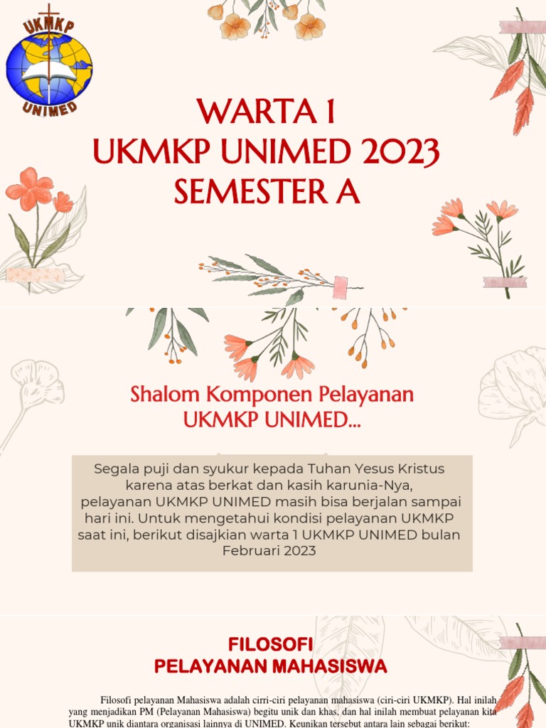 Warta I Ukmkp Unimed 2023 Semester A | PDF