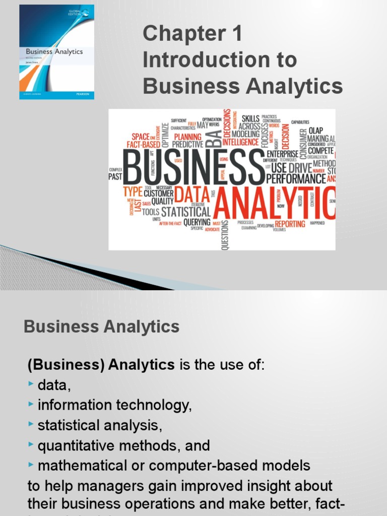 Evans_Analytics2e_ppt_01 | PDF | Analytics | Level Of Measurement