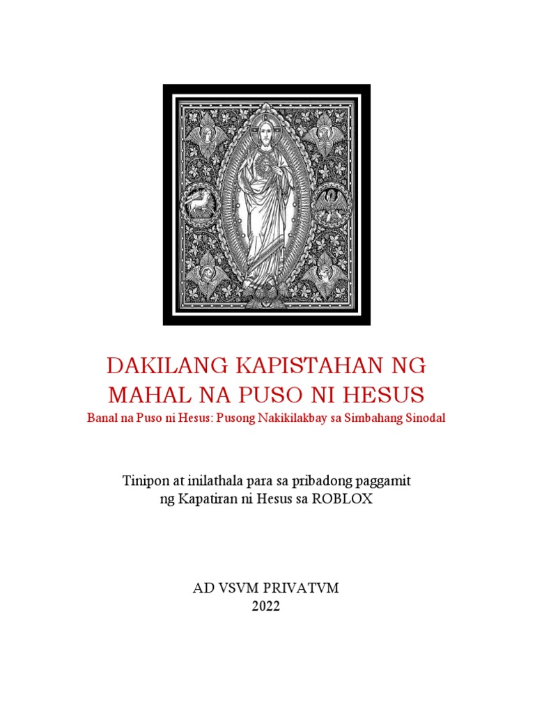 Dakilang Kapistahan NG Mahal Na Puso Ni Hesus | PDF