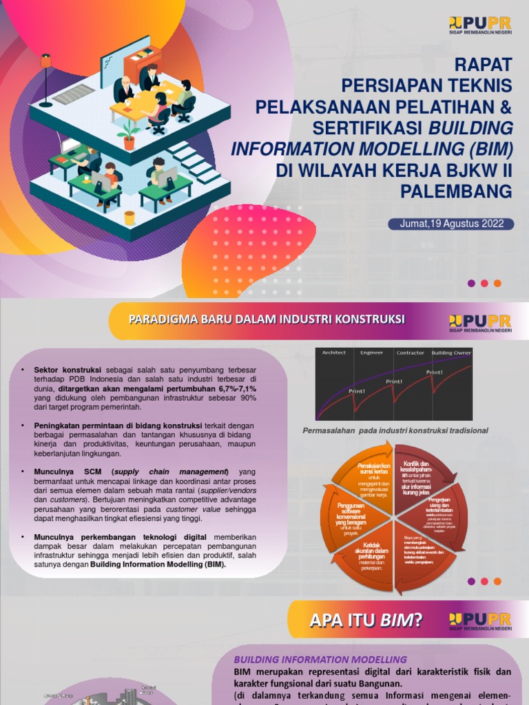 Paparan Rapat Persiapan BIM 2022 | PDF