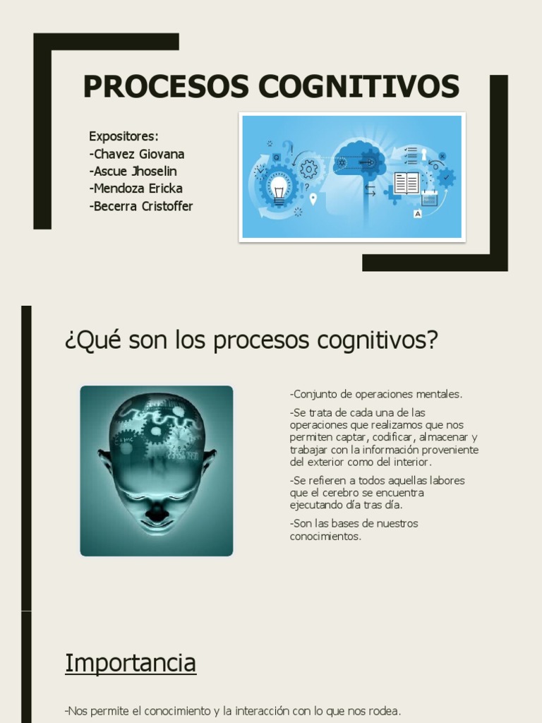 Procesos Cognitivos 1 | PDF | Percepción | Memoria