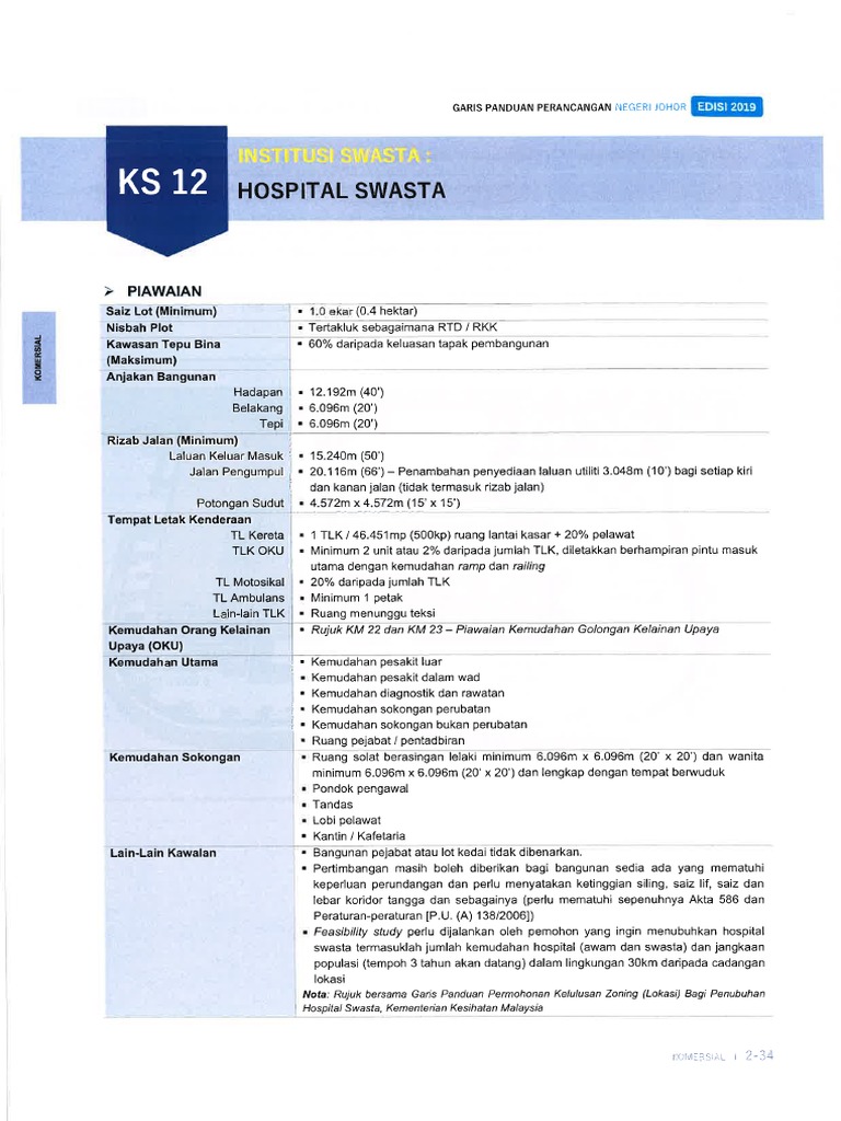 HOSPITAL SWaSTA - Kiraan TLK | PDF