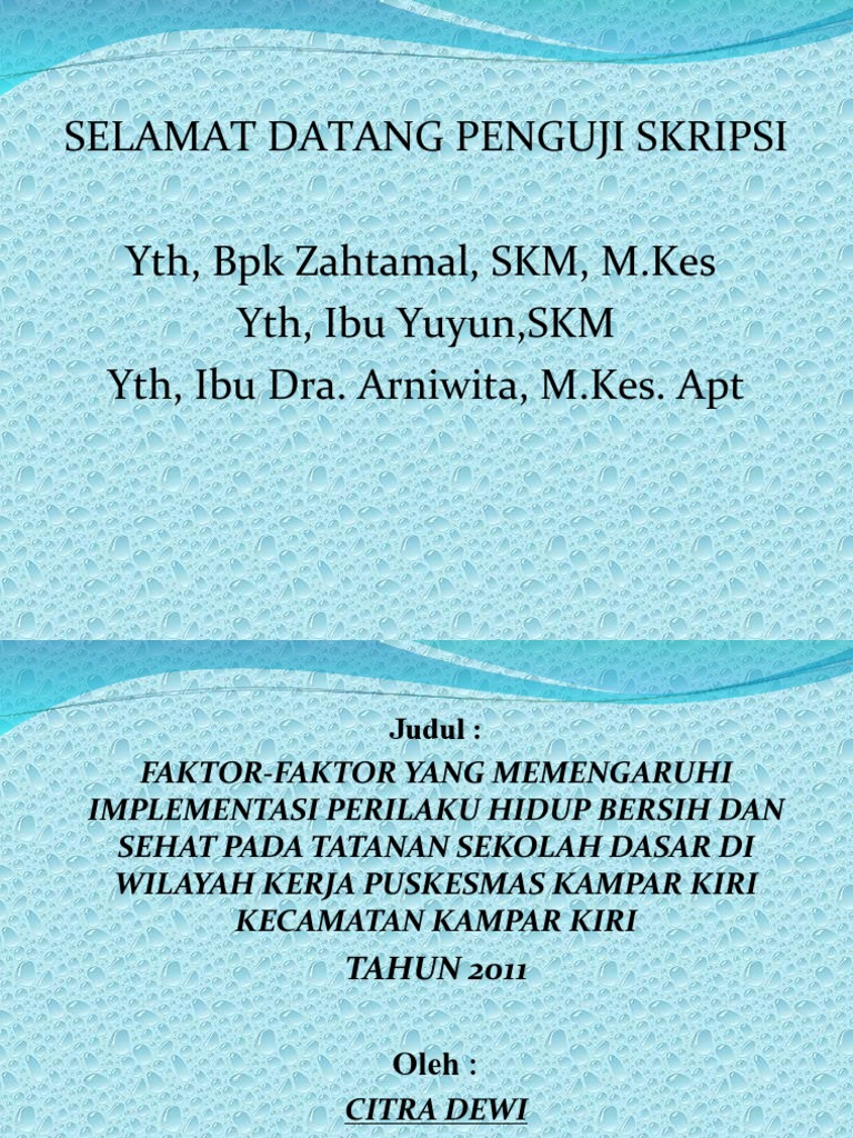 Proposal Citra Dewi | PDF
