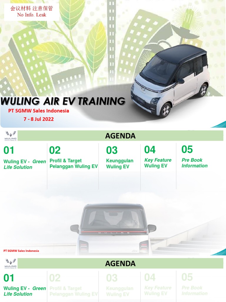 Wuling Air ev, An electric vehicle with a cutting-edge, futuristic ...