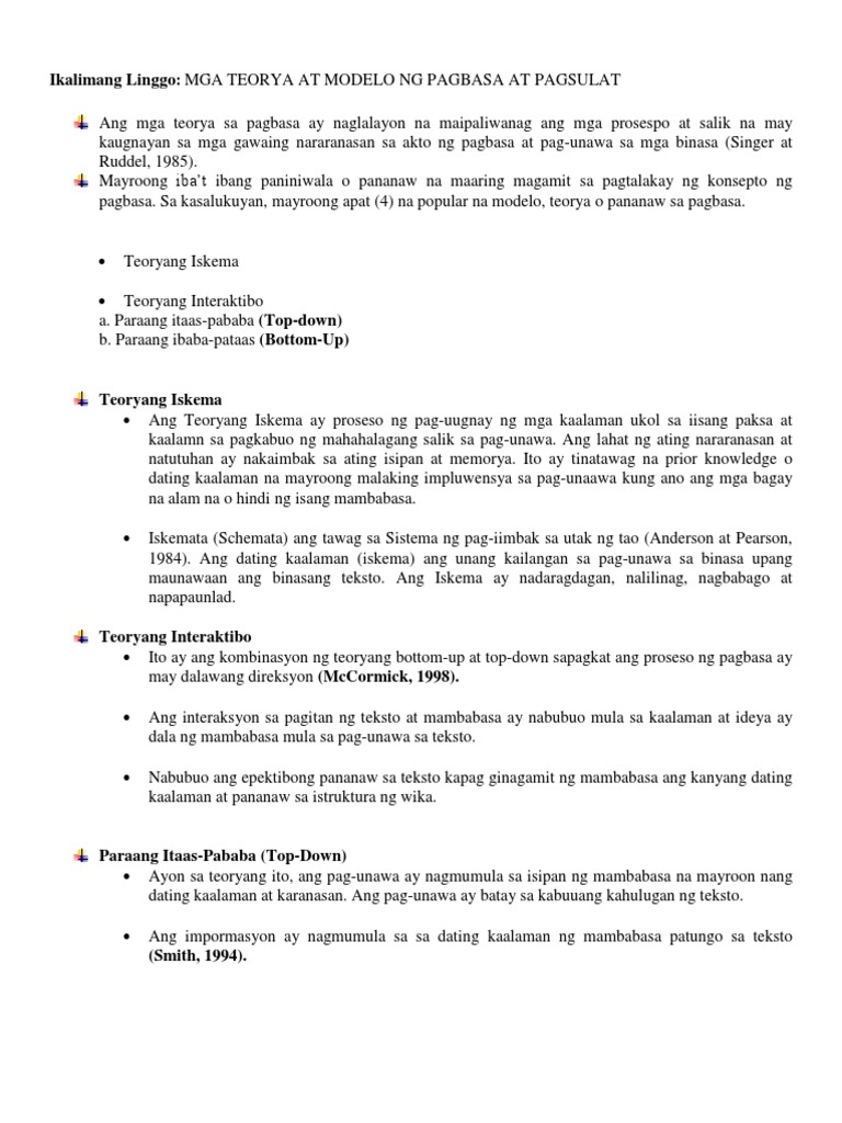 Filipino Part 2 Midterm Reviewer | PDF