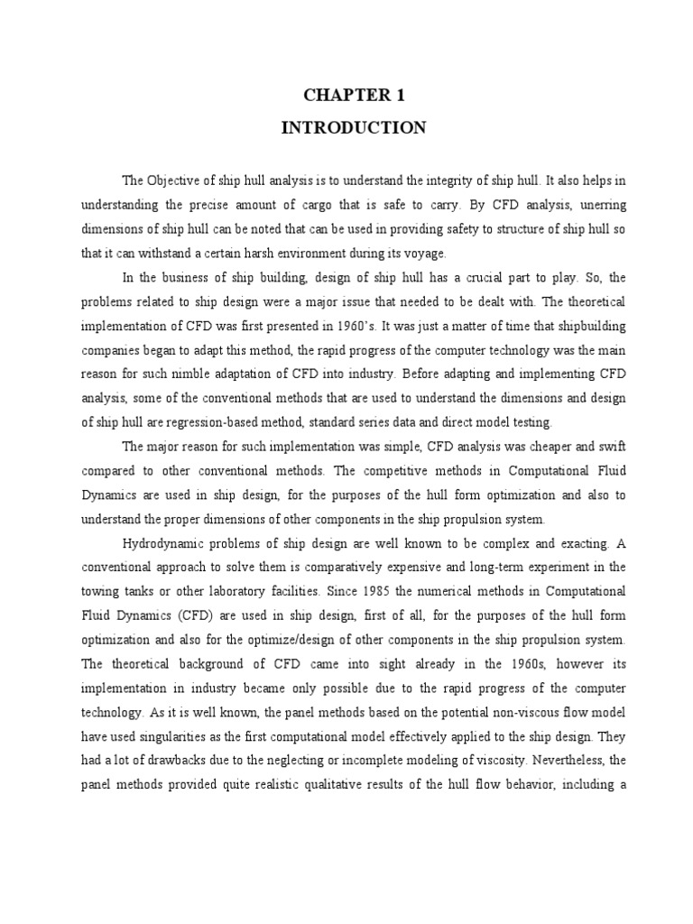 Ship Hull Analysis with CFD | PDF | Computer Aided Design ...