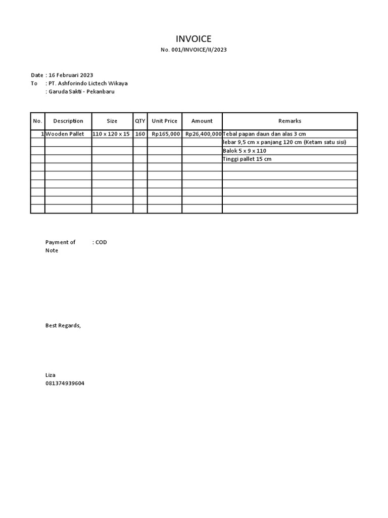 INVOICE | PDF