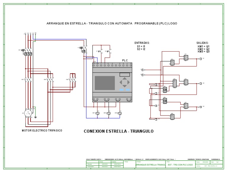 Arranque en Estrella - Triangulo Con Dispositivo Automata Programable ...