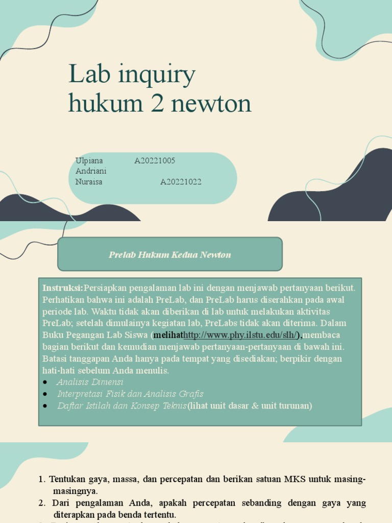 Lab Inquiry Lanjutan | PDF