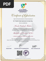 MBA - Sample Certificate | PDF