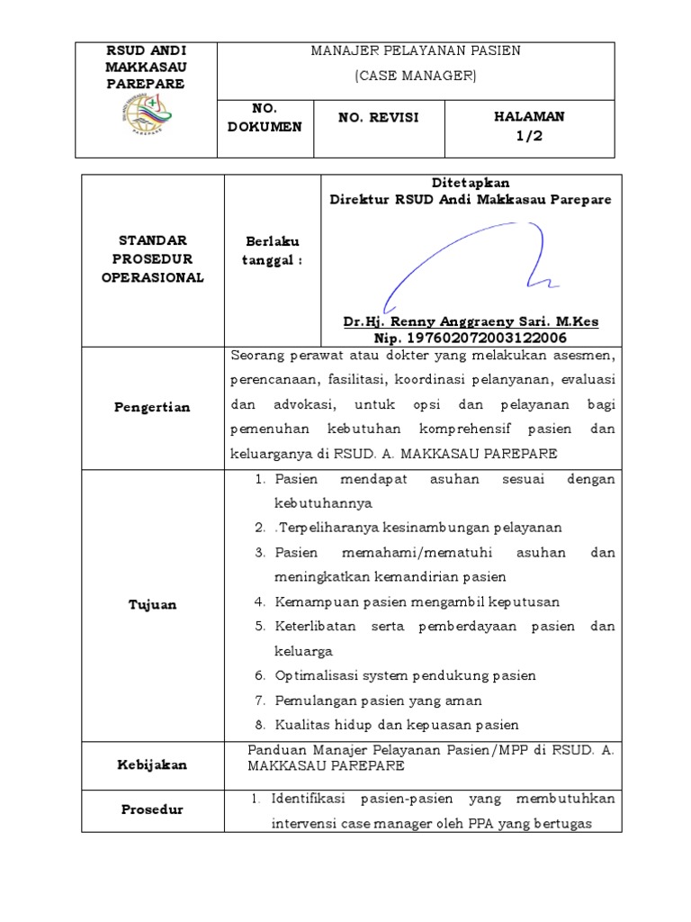Spo Pelayanan MPP | PDF