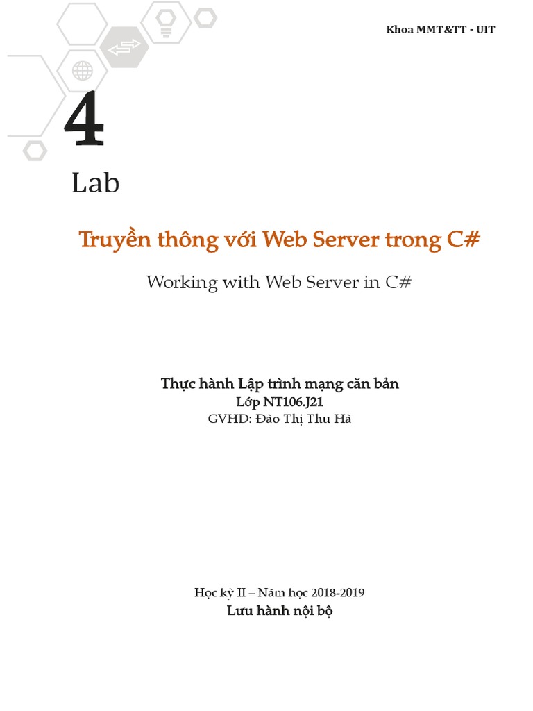 Lab 4 - Working With Web Server in C# | PDF