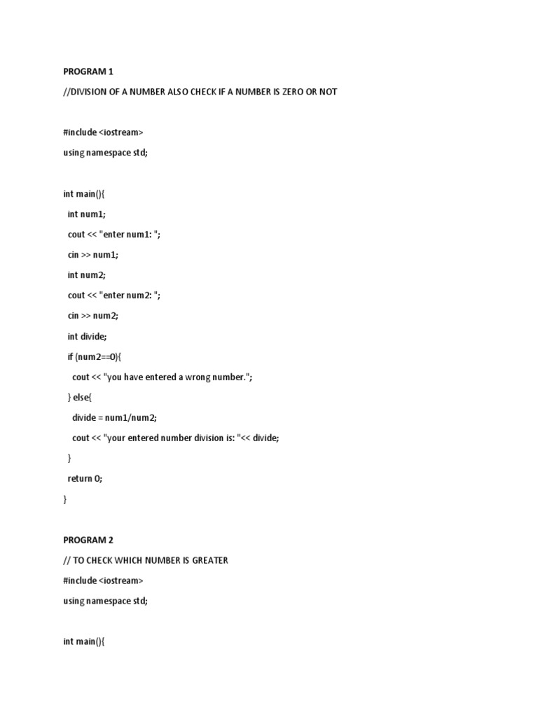 Programming Fundamentals Assignment | PDF | Namespace | Computer ... Programming Fundamentals Assignment | PDF | Namespace | Computer ...