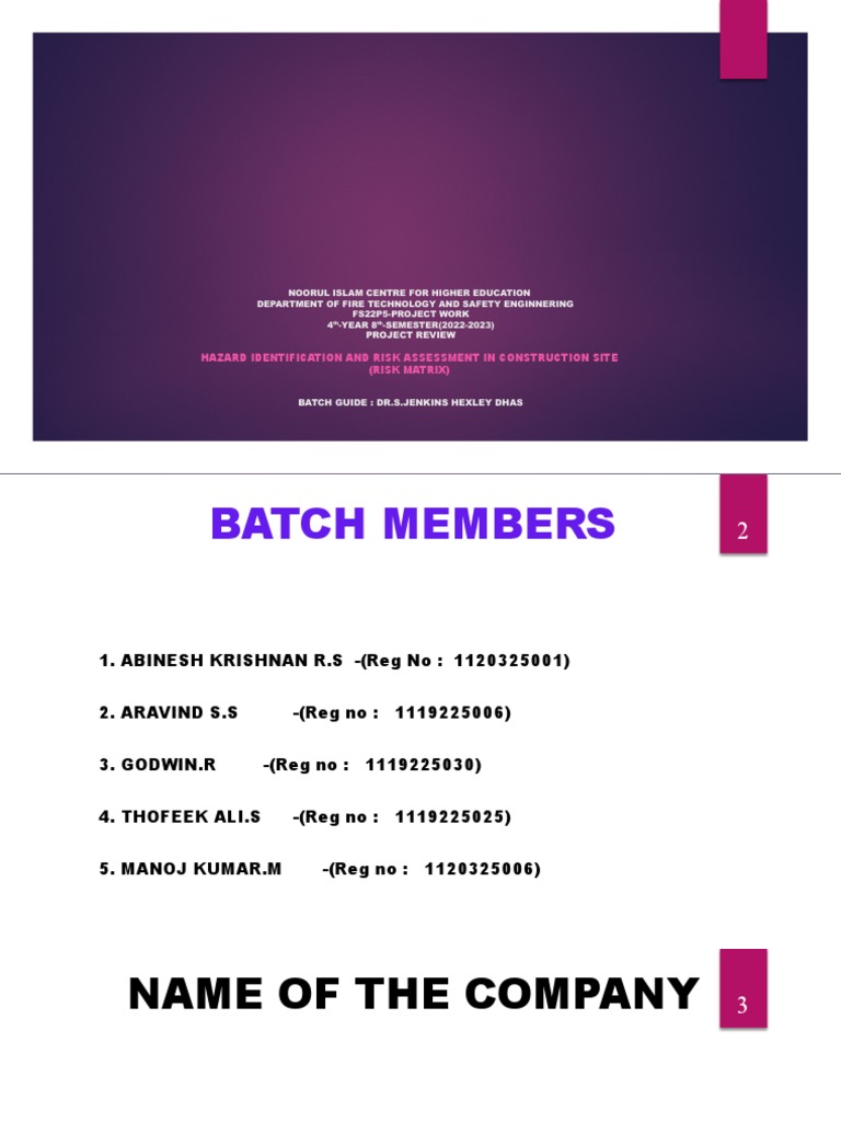 IV Batch | PDF | Safety | Occupational Safety And Health