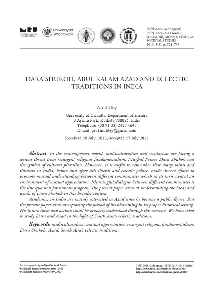 DARA Shukoh | PDF | Sufism | Ali