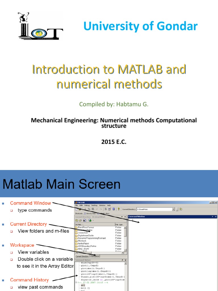 Intro - Matlab - and - Numerical - Method Lab Full Document | PDF ... Intro - Matlab - and - Numerical - Method Lab Full Document | PDF ...