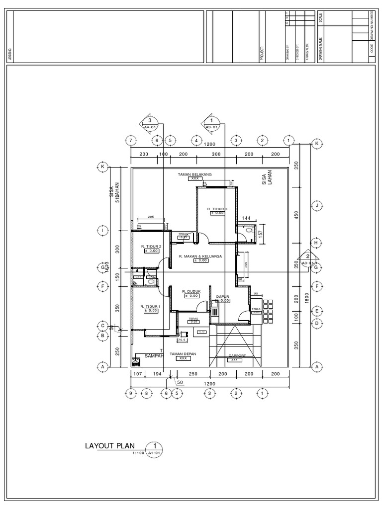 Residential Layout Plan | PDF