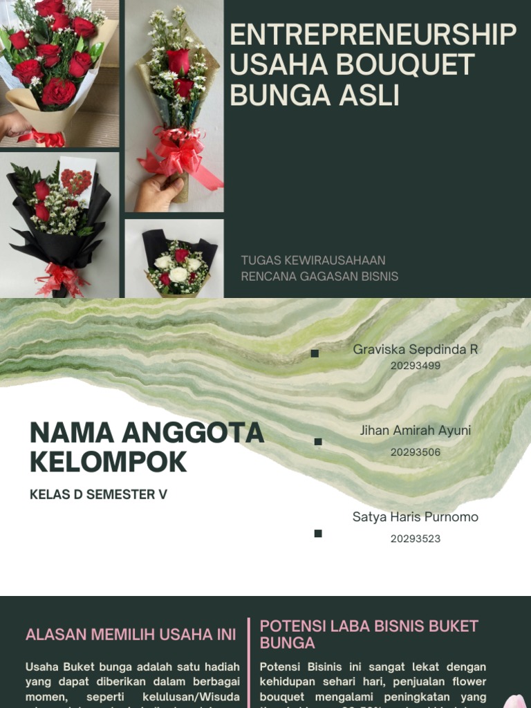 Rencana Bisnis Buket Bunga | PDF
