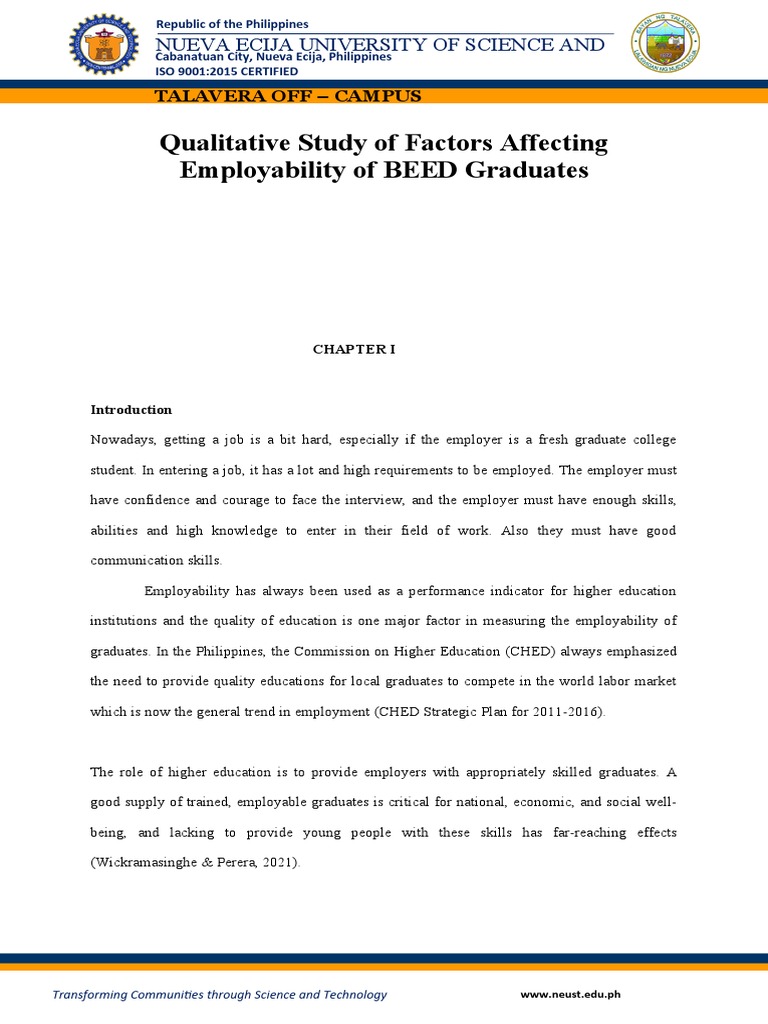 Updated Reasearch Running Header Footer | PDF | Employment | Curriculum