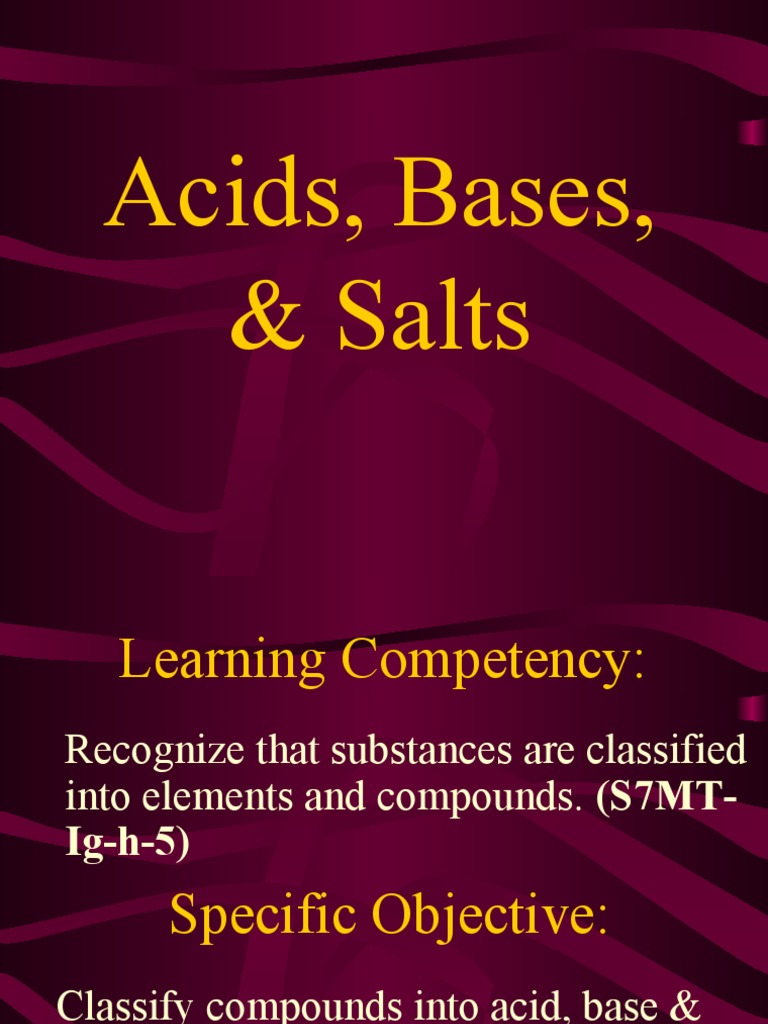 Acids Bases And Salts Pdf Acid Digestion