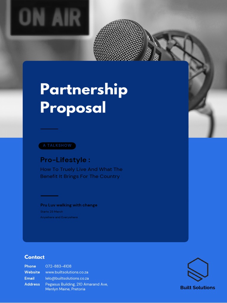 Proposal - Podcast Show | PDF