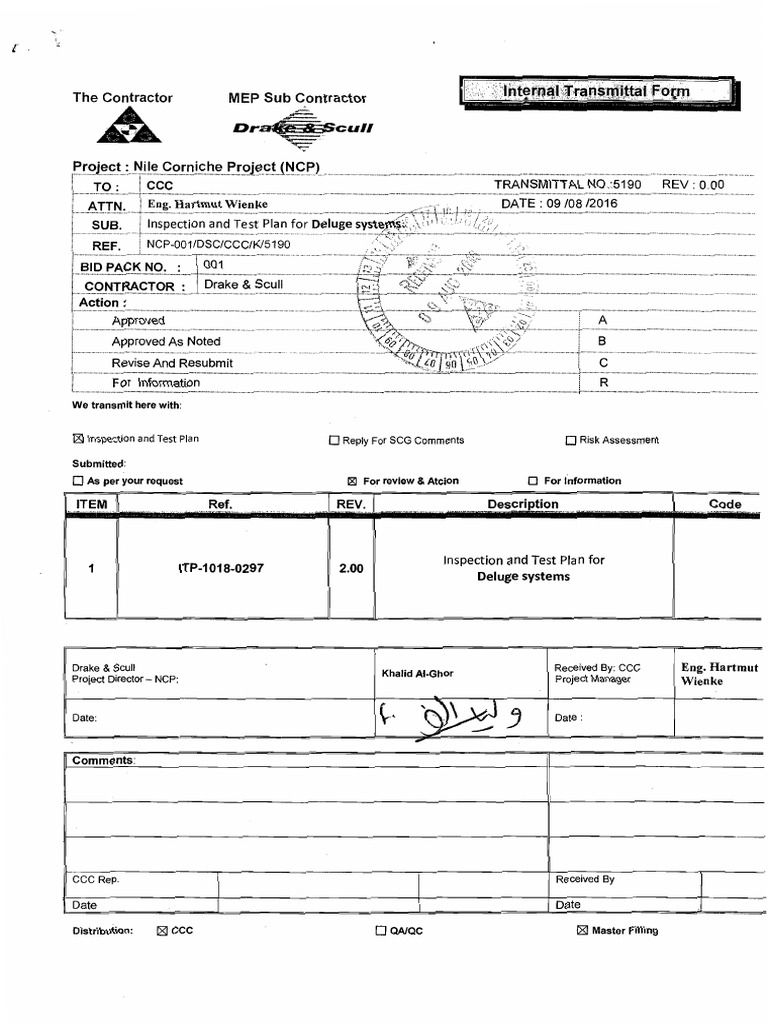 0297- Deluge Systems | PDF