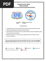 Contoh Soal IKMC Kelas 1-2 (Pre Ecolier) | PDF