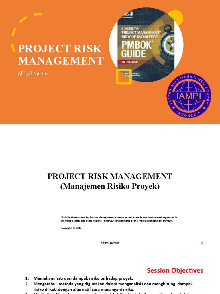 11_Project Risk Management | PDF