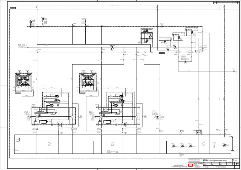 Hydraulic Diagram Main HPU: Loose Delivery No IHC Hytop Supply TT ...